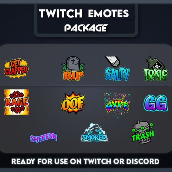 Custom Tiktok Emotes - Etsy