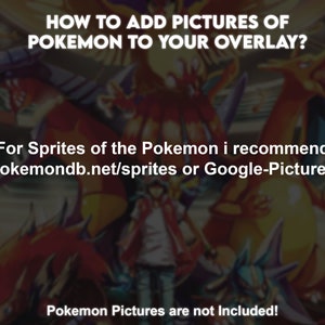 Pokemon Firered Overlay, Clean Pokemon Overlay Screen, Twitch Overlay ...