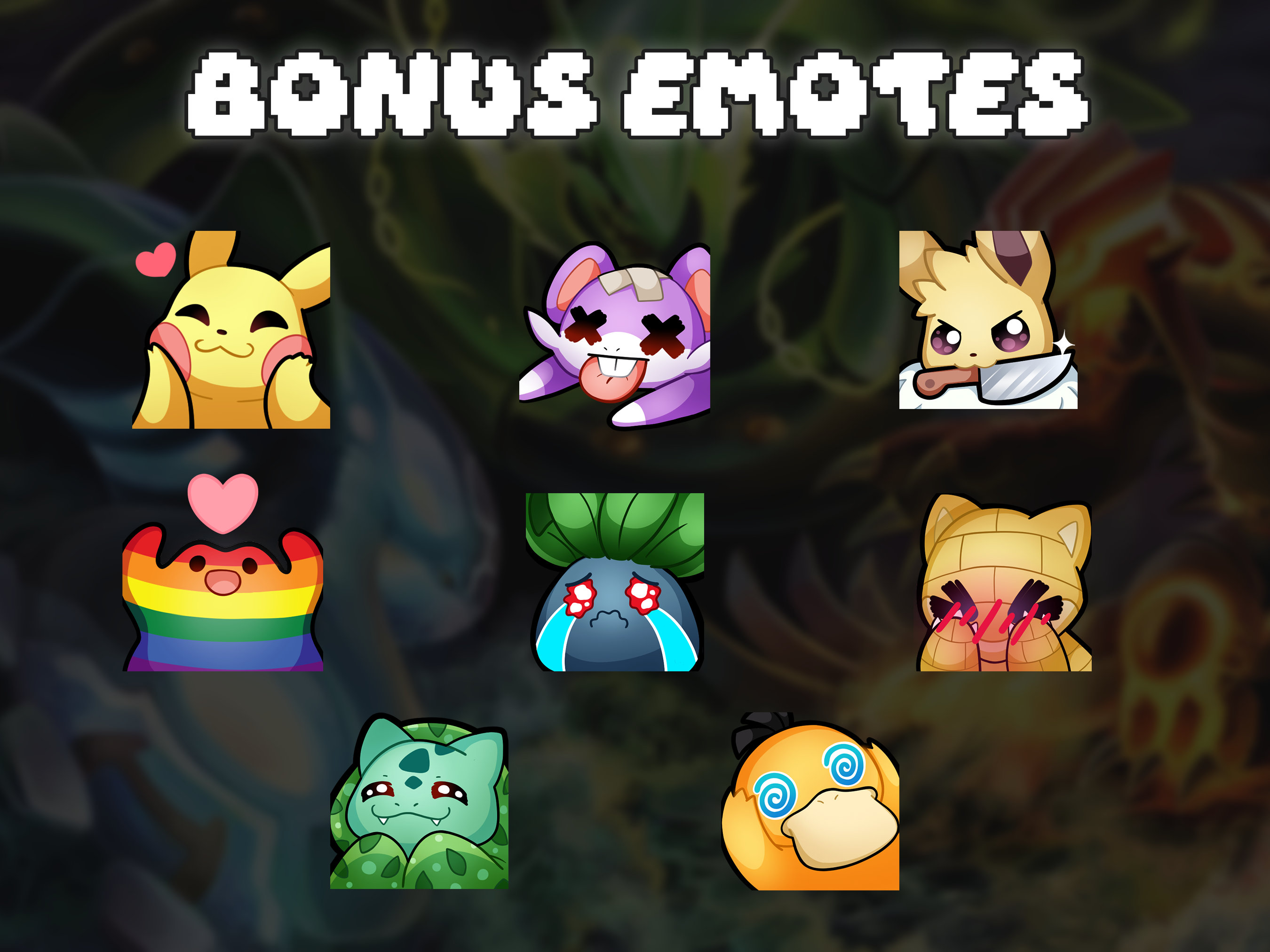 Pokemon Retro Overlay, Clean Pokemon Overlay Screen, Twitch Overlay ...