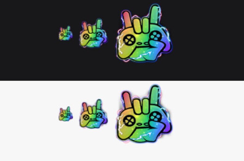 Controller Badge, Twitch Badge, Twitch Sub Badge, Joystick, Subbadge ...