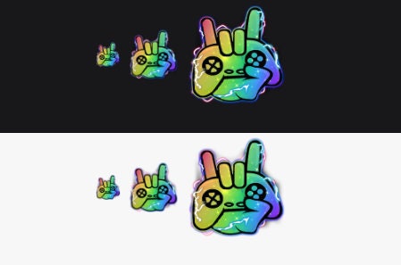 Controller Badge, Twitch Badge, Twitch Sub Badge, Joystick, Subbadge ...