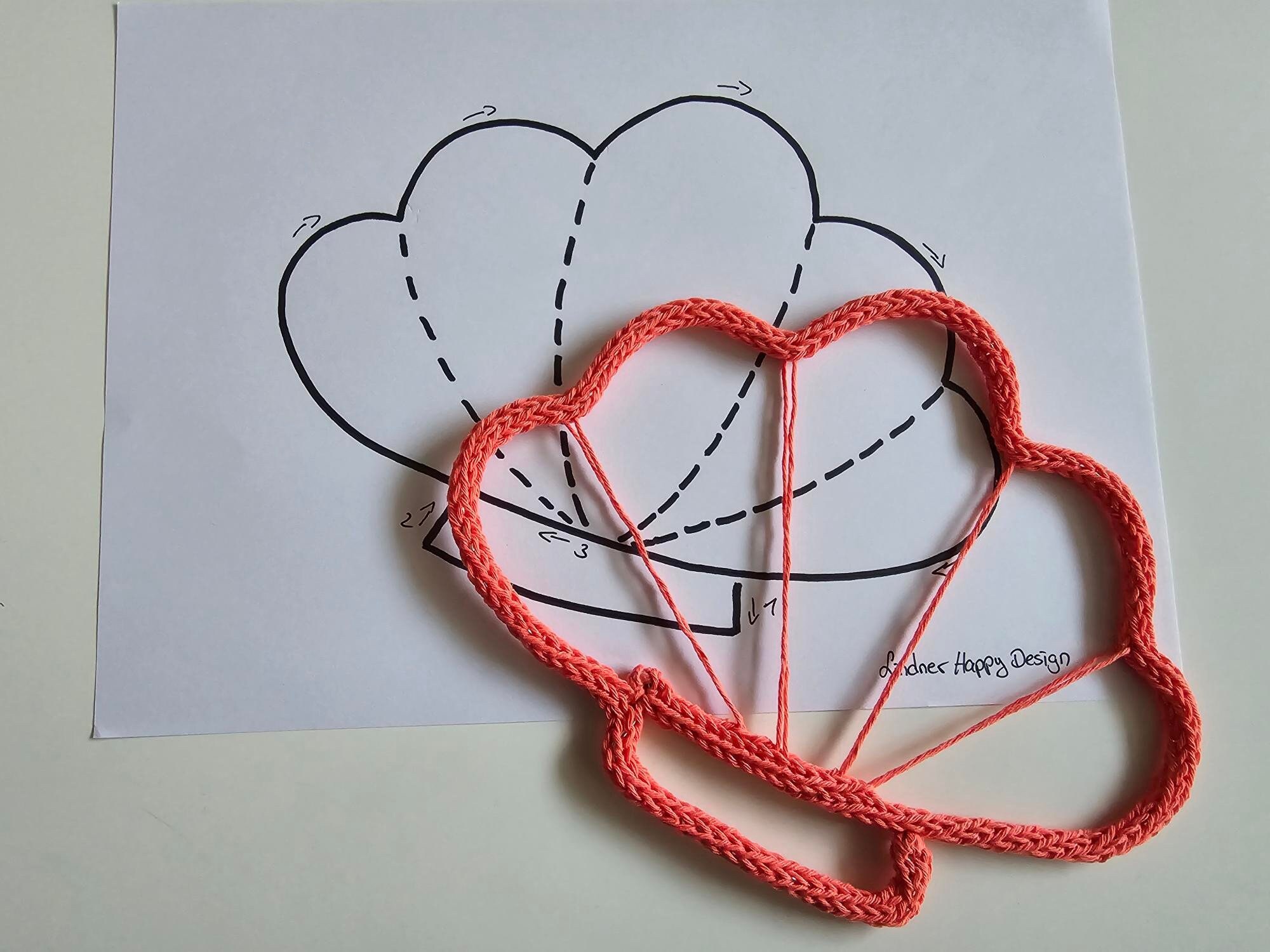 Knitted Wire Art Bundle, Wire Motifs, Tricot Printable Template ...
