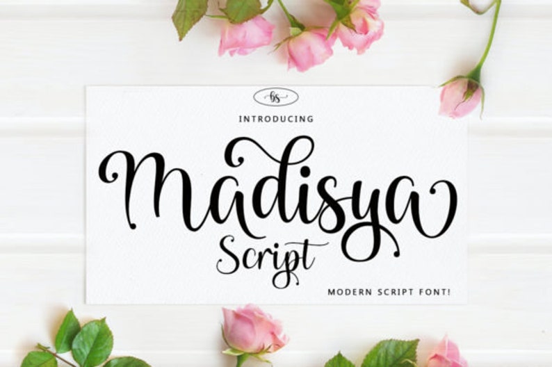 Madisya Script Font - Etsy