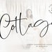 Cottage Font - Etsy