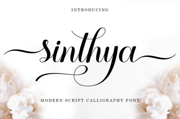 Sinthya Font - Etsy