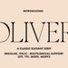 Oliver Font - Etsy