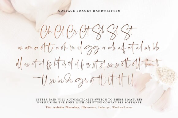 Cottage Font - Etsy