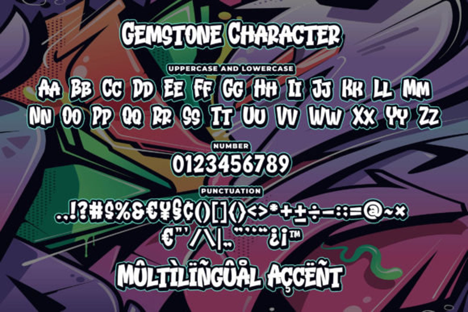 Gemstone Font - Etsy