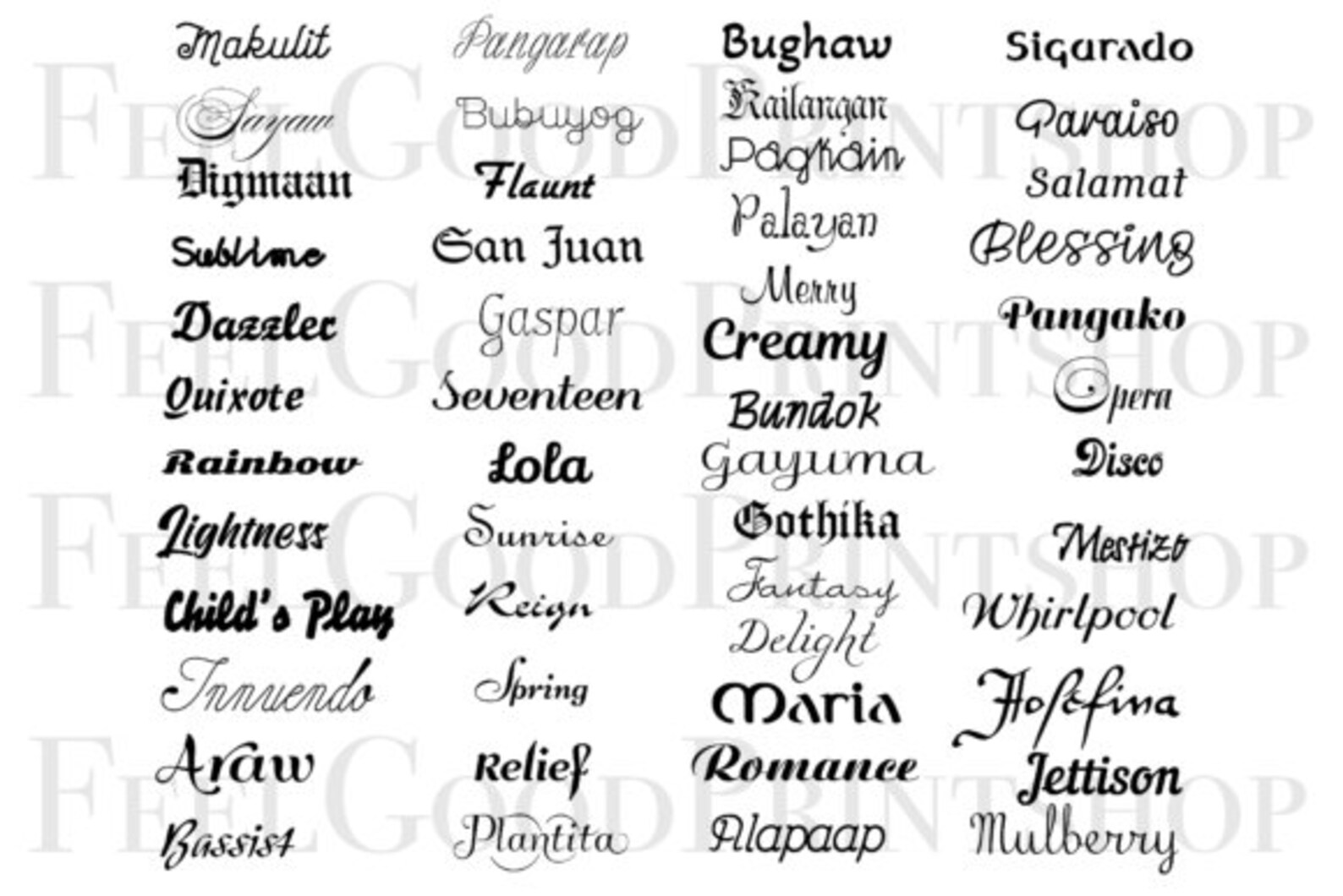 50 Script SVG Fonts Bundle - Etsy