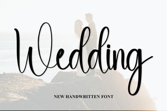 Wedding Font - Etsy