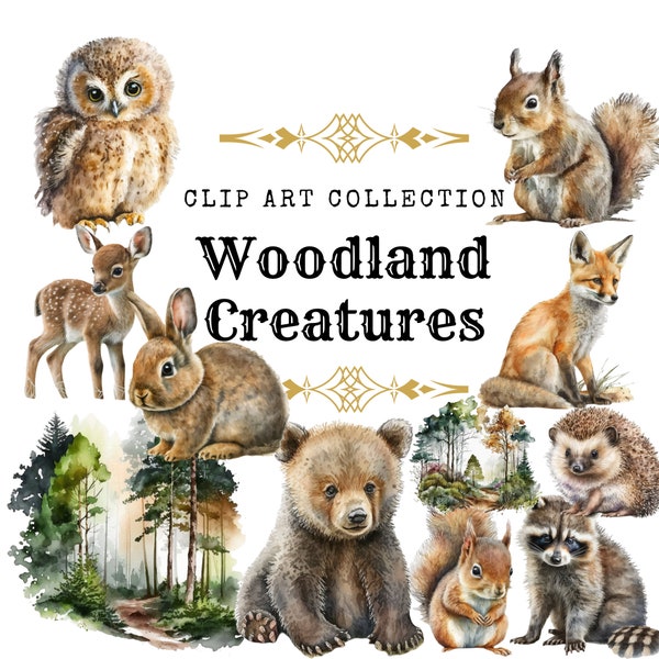 Wild Woodland Svg - Etsy