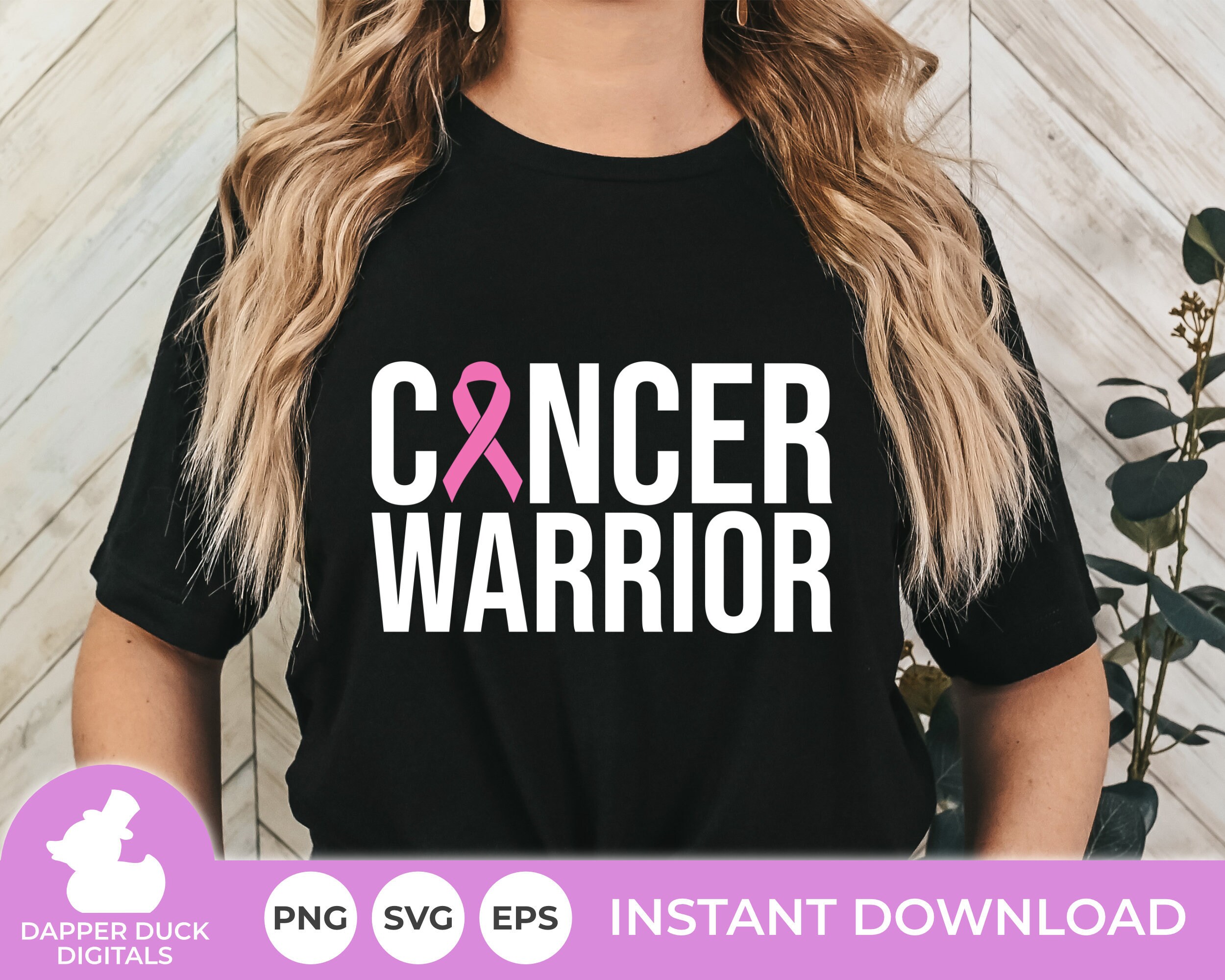 Cancer Warrior Cut Files, SVG Files, PNG Files, Cancer Support Designs ...