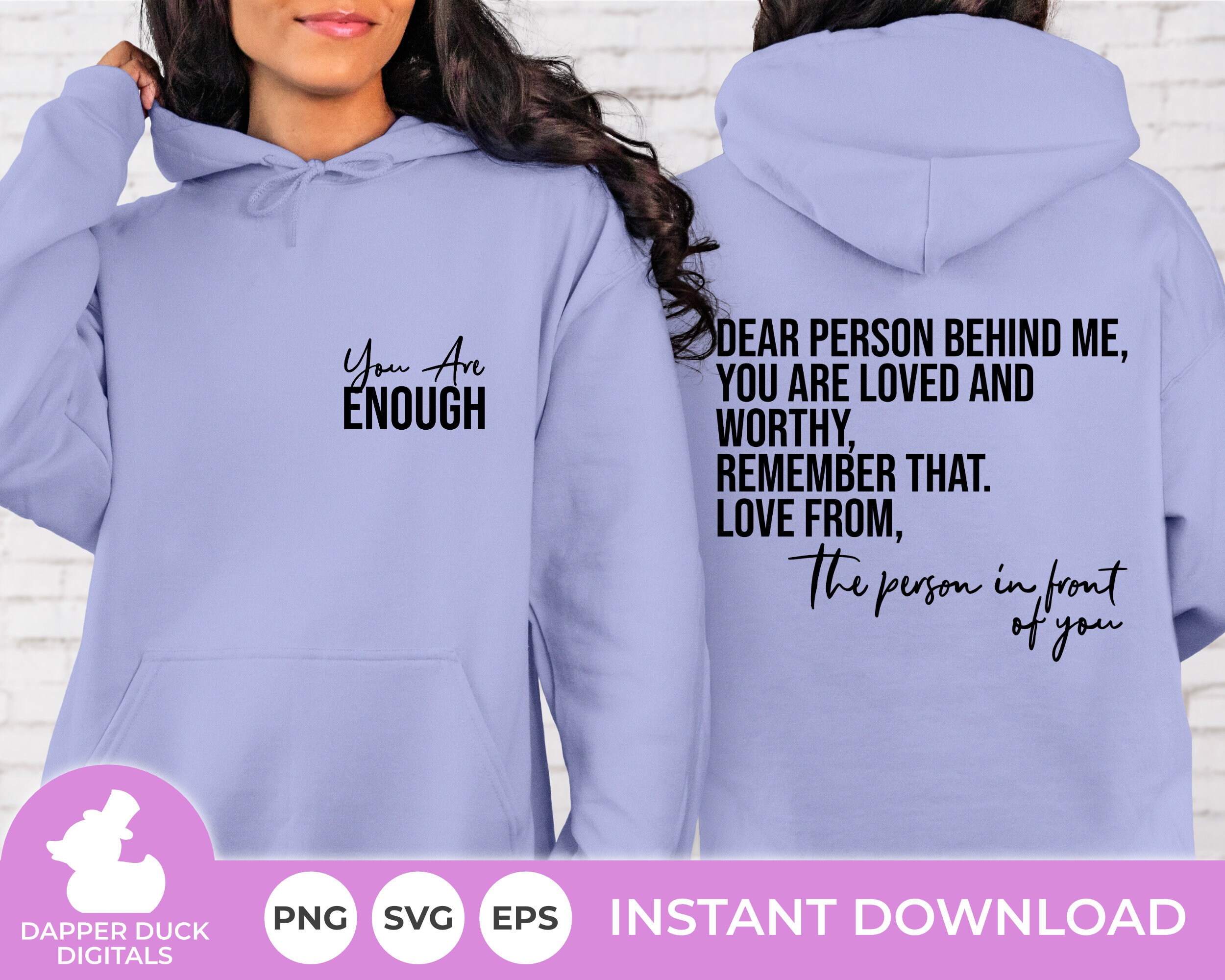 Dear Person Behind Me SVG Bundle, Silhouette Files, Cricut Files ...