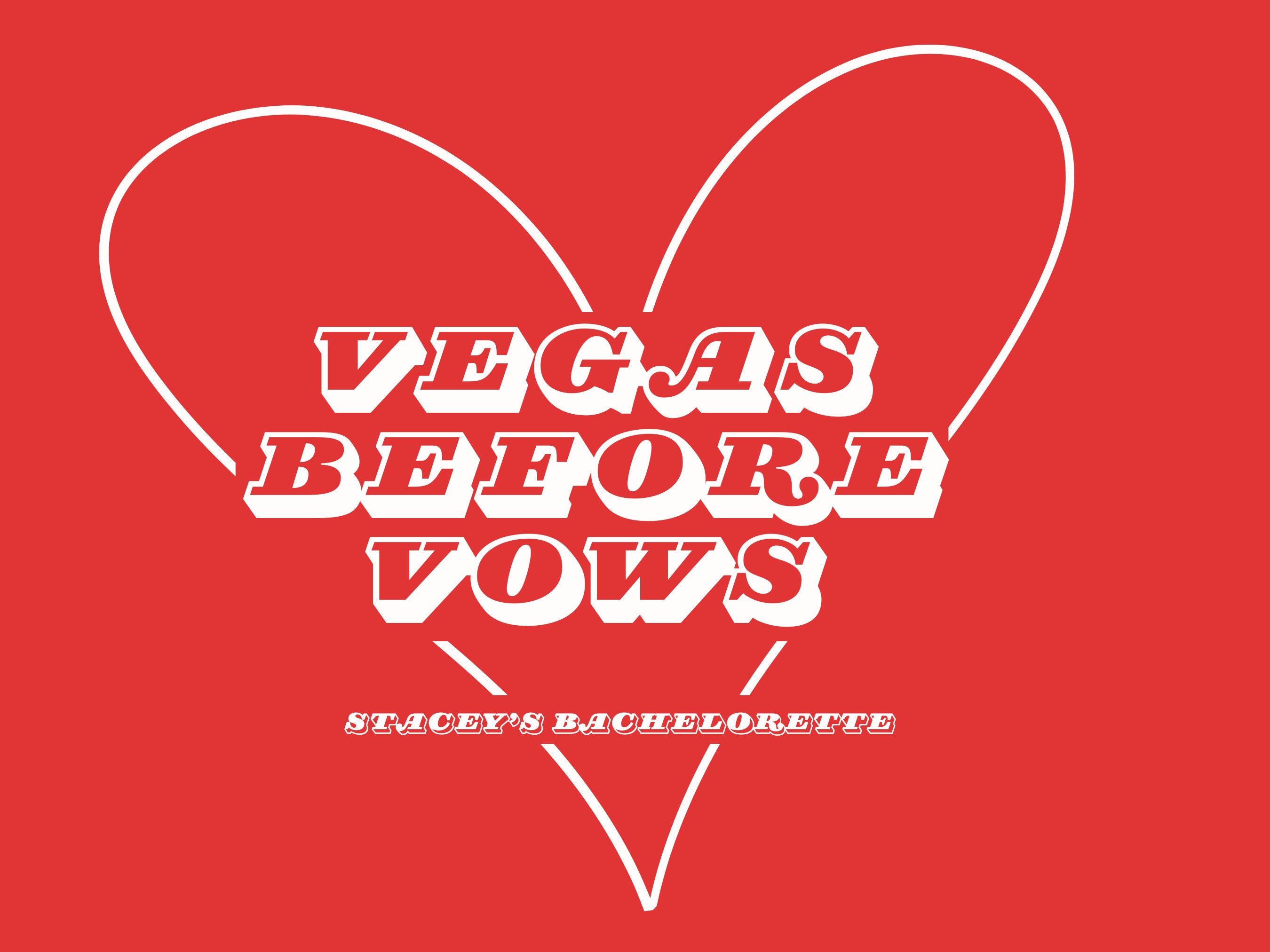 Vegas Bachelorette Party Logo, Lucky in Love Bachelorette, Viva Las ...
