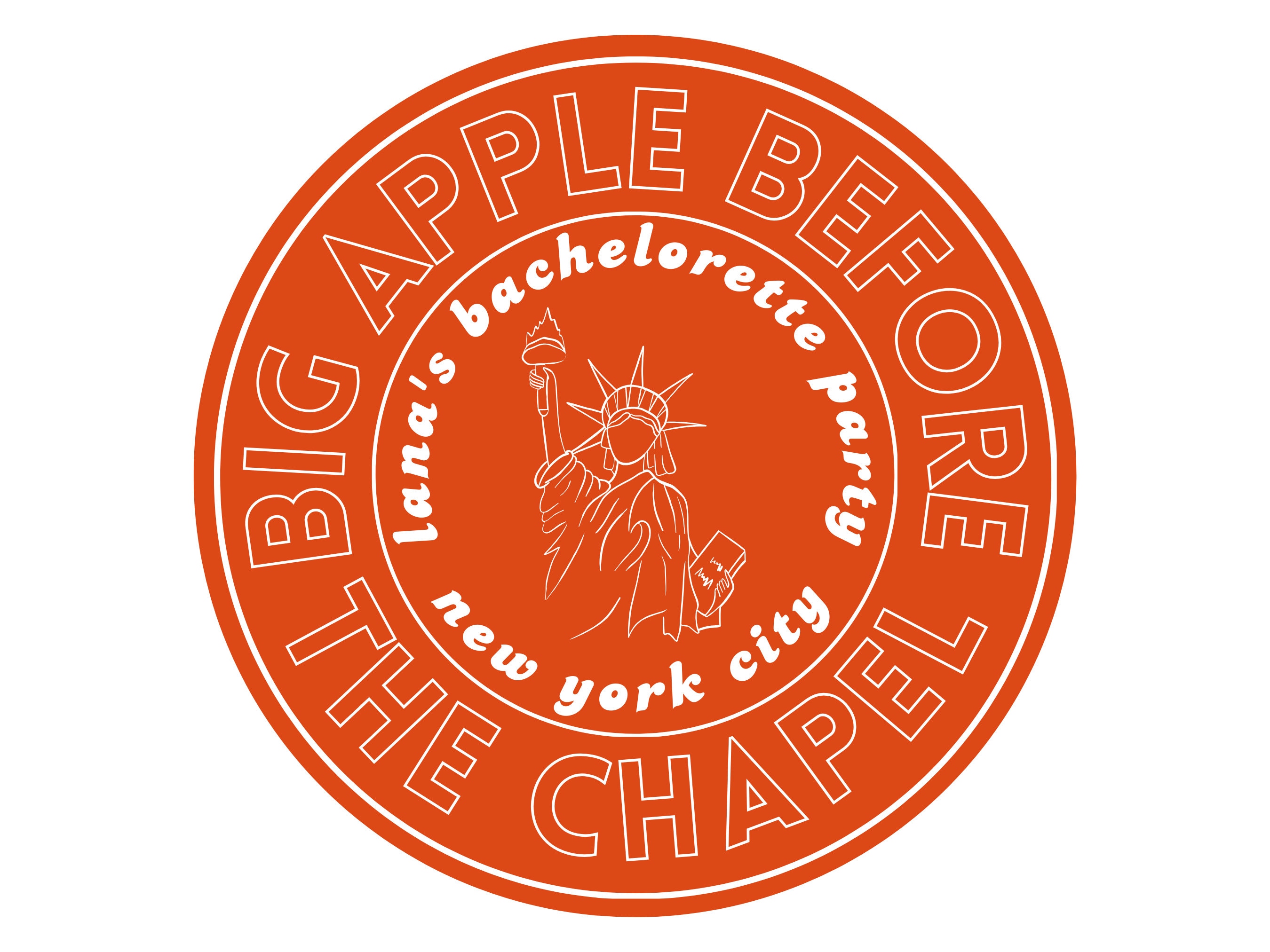 New York City Bachelorette Party Logos, Custom NYC Bachelorette Logo ...