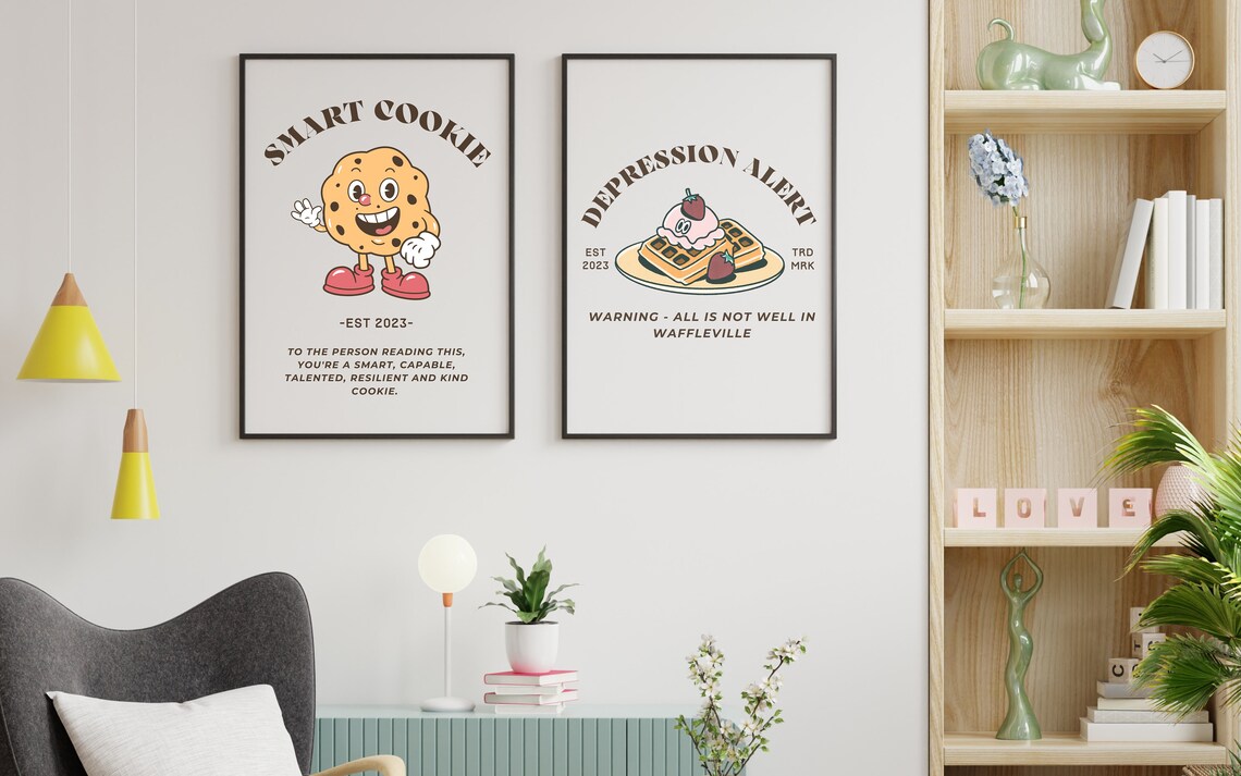 Depression Awareness Poster Mental Health Gift Depression - Etsy