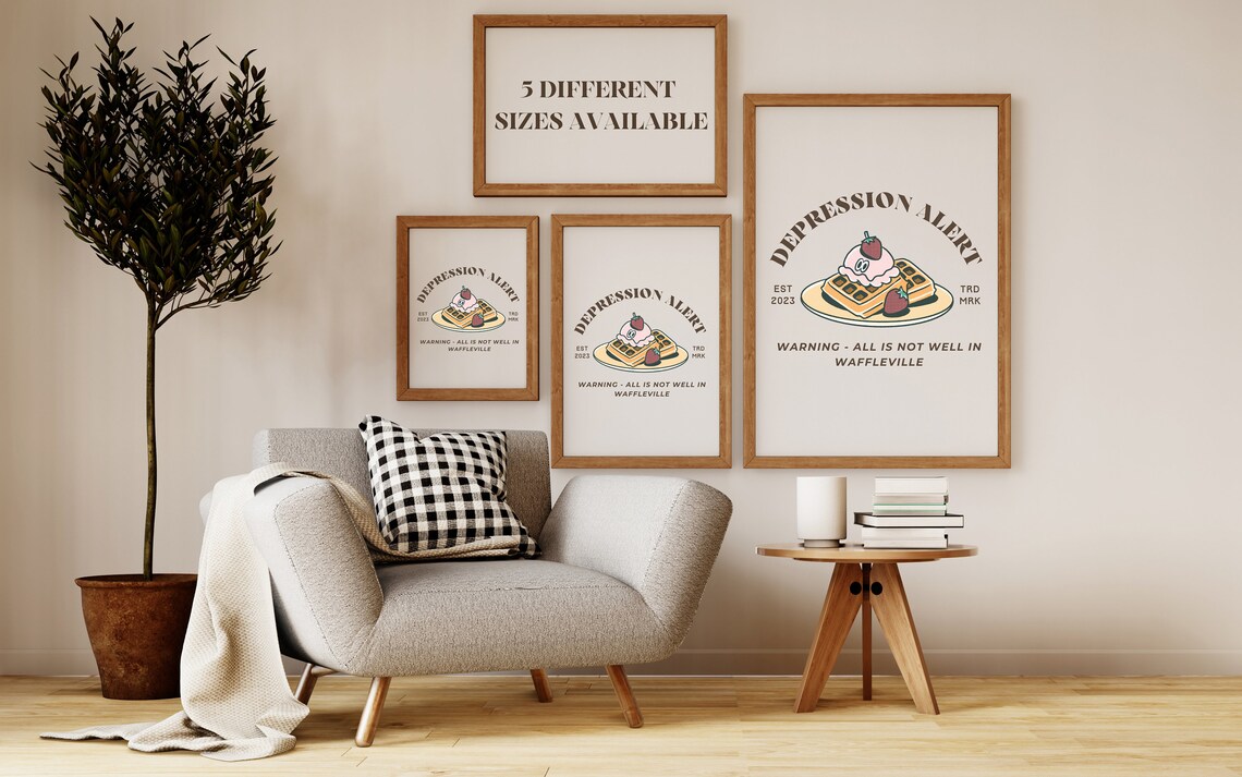 Depression Awareness Poster Mental Health Gift Depression - Etsy