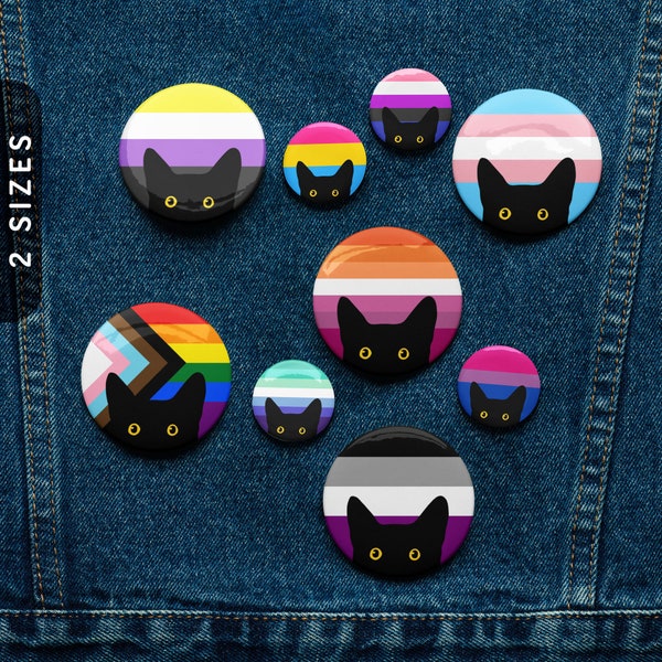 Lesbian Cat Pins - Etsy