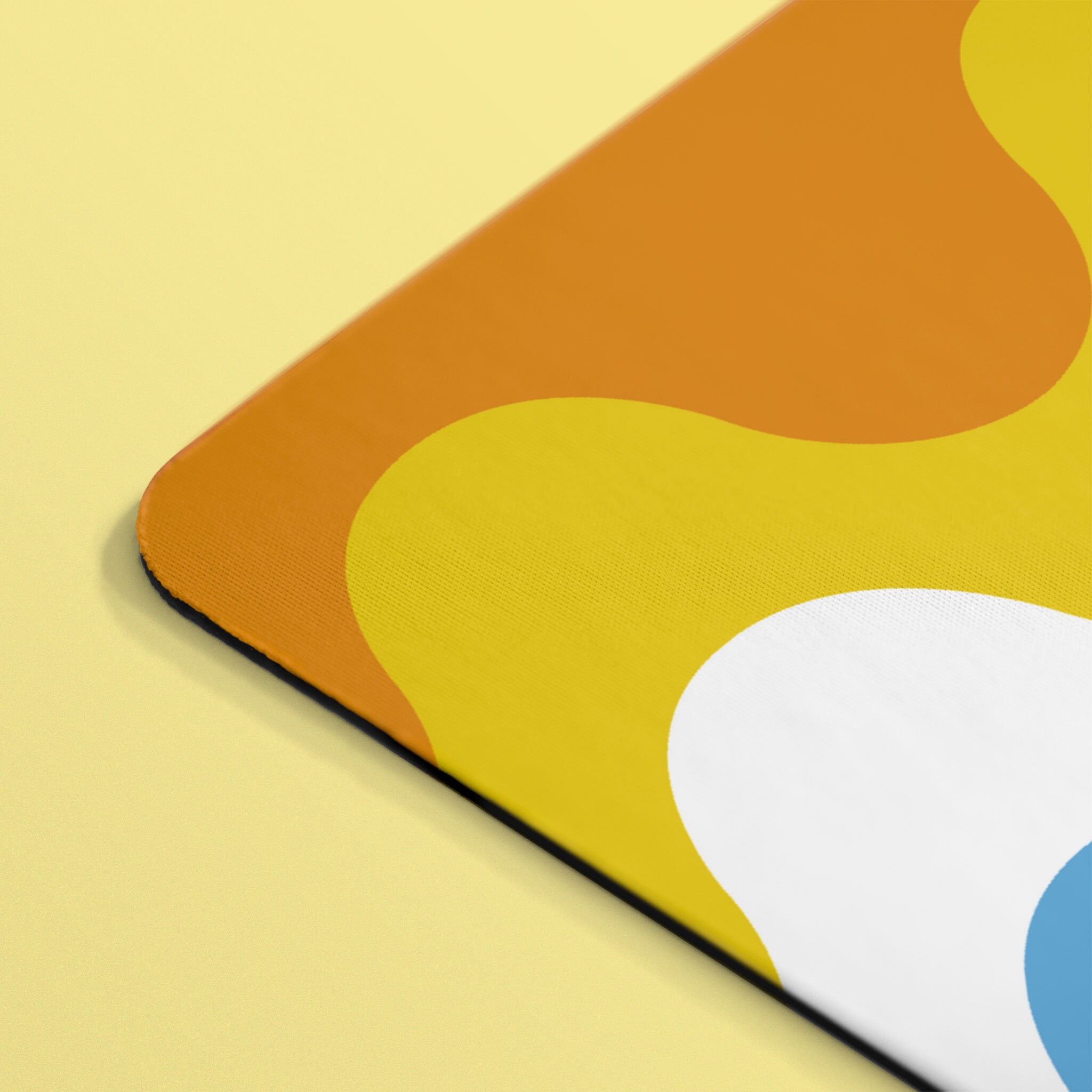 Aroace Waves Mouse Pad Rectangle Mouse Pad Subtle Aroace Pride Flag Mouse Pad Aromantic Asexual ...