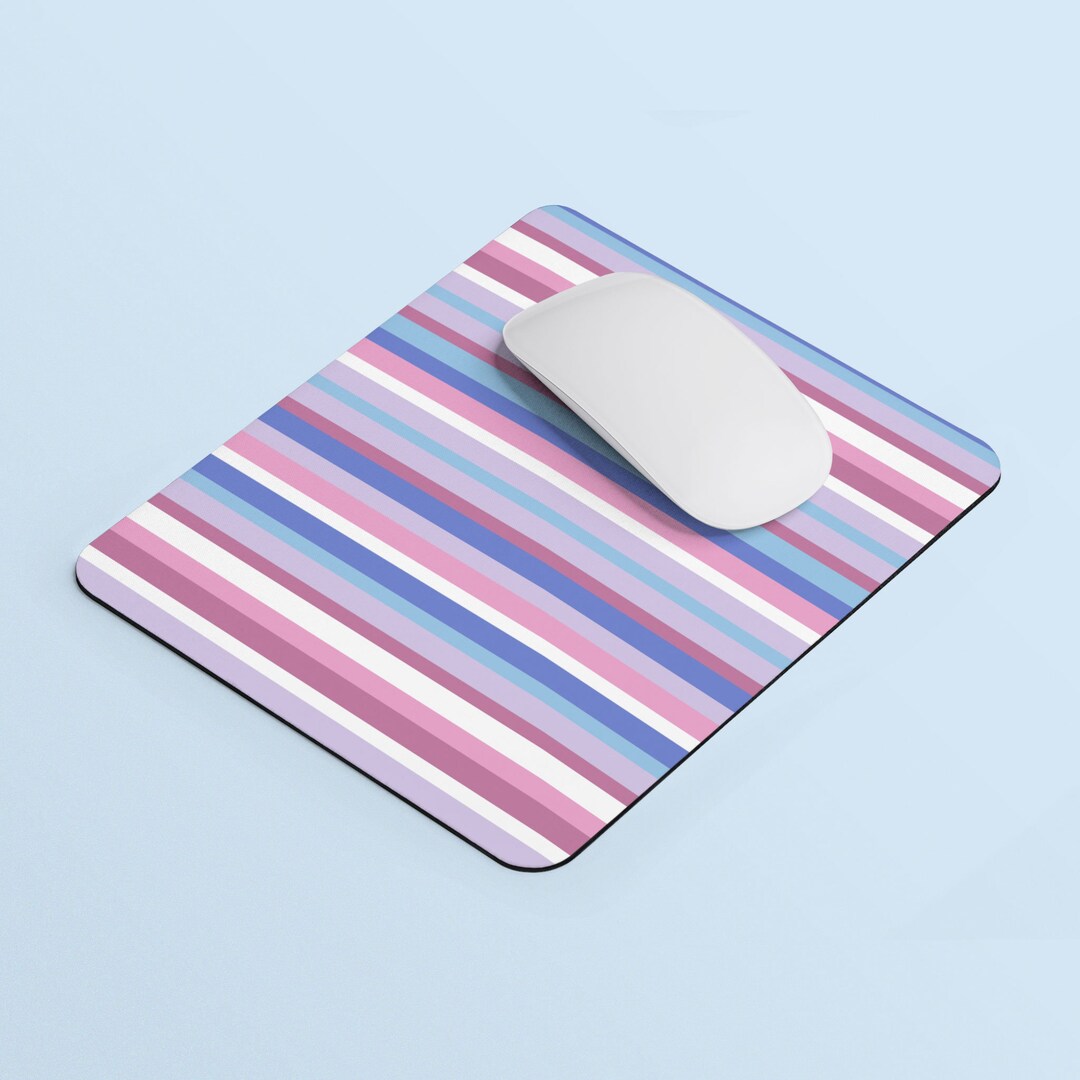 Bigender Pride Flag Stripes Mouse Pad | Rectangle Mouse Pad | Bigender ...