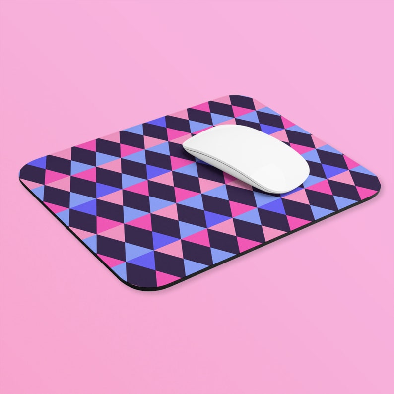 Subtle Omnisexual Pride Flag Mouse Pad Omnisexual Triangles Rectangle Mouse Pad Omni Pride Color ...