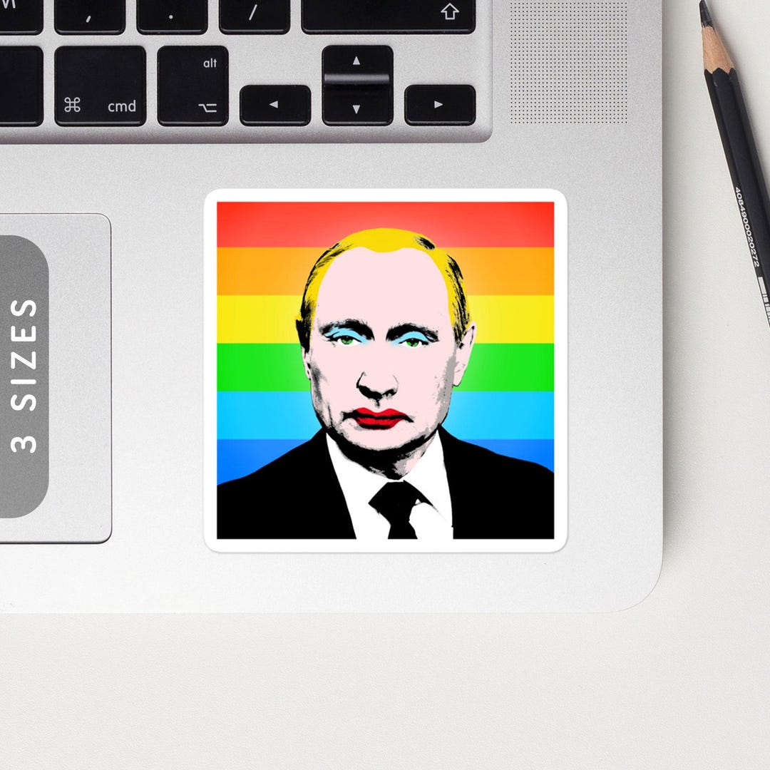 Vladimir Putin's Pride Stickers | Bubble-free Vinyl - Etsy