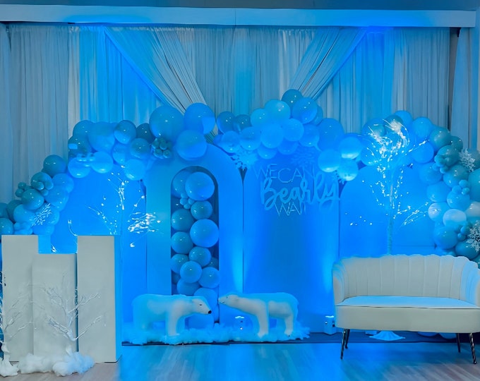 Open Ripple Arch Collapsing Chiara Handcrafted Wall Panel to ...