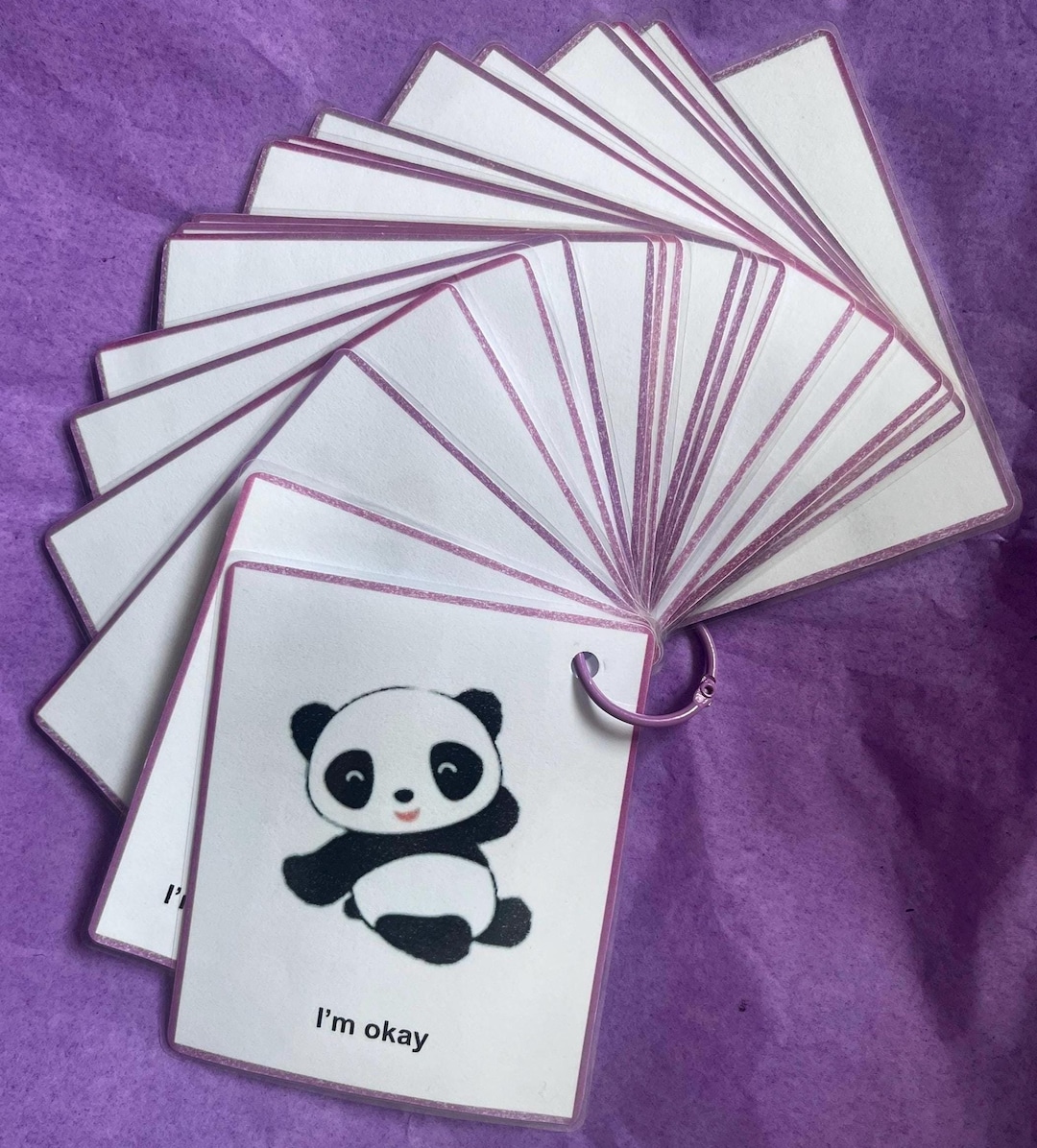 Personalised Communication Cards - Etsy