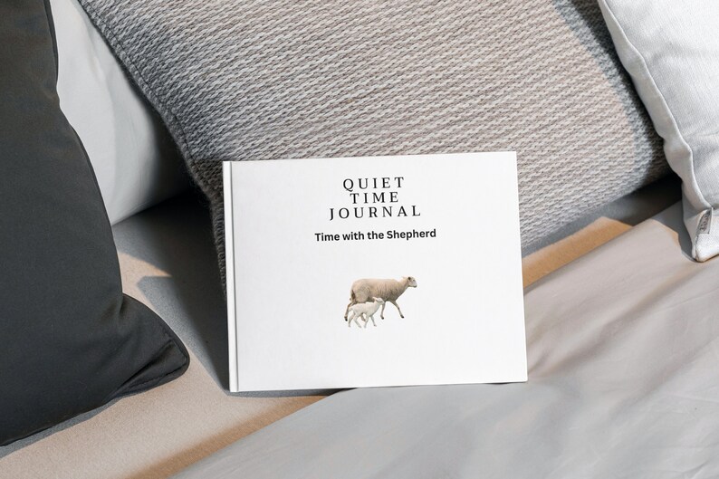 Quiet Time Journal- Time With the Shepherd - Etsy