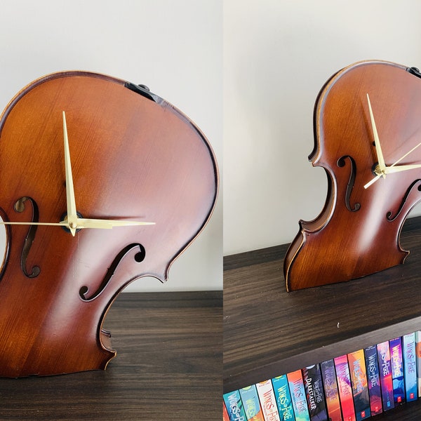 Violin Wall Clock - Etsy