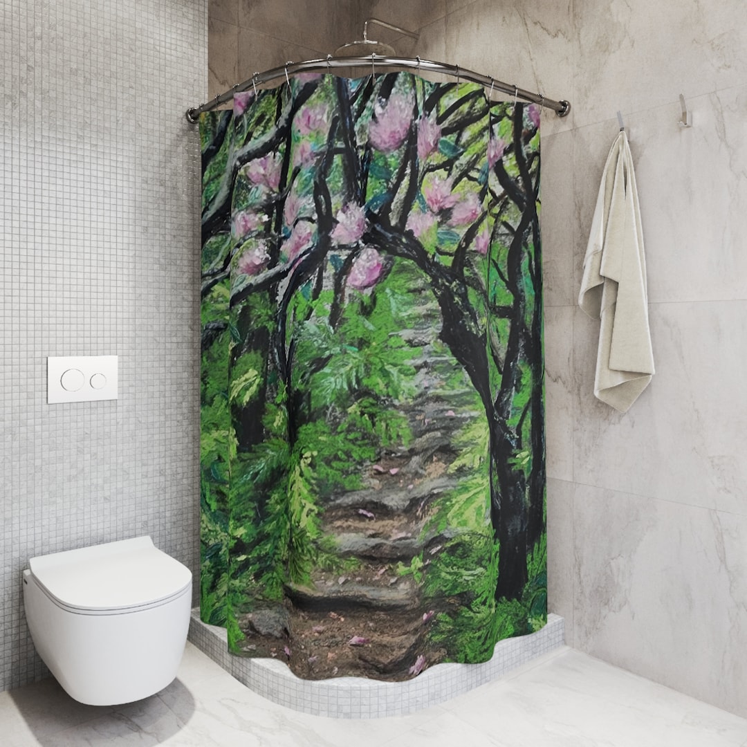 Appalachian Trail | Art Print |shower Curtain | Original Artwork | VA ...