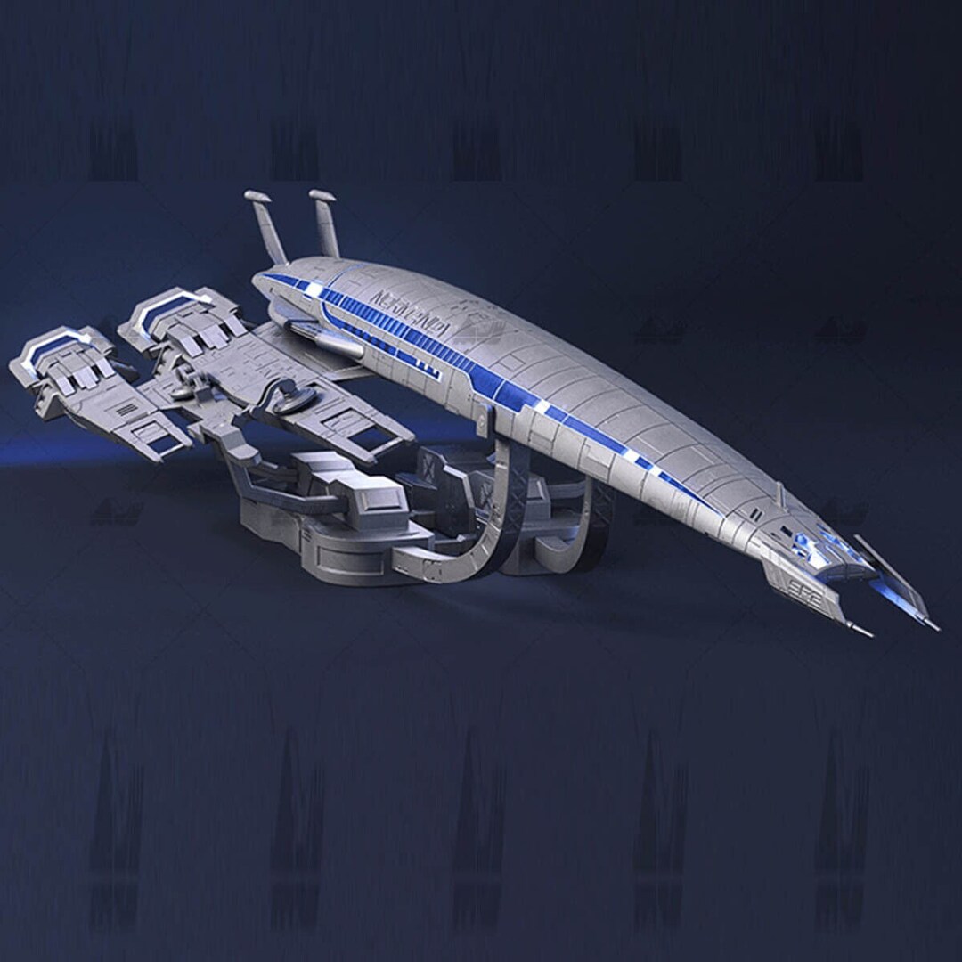 Normandy SR2 , Mass Effect STL File, 3D Model, 3D Print Model, Movie ...