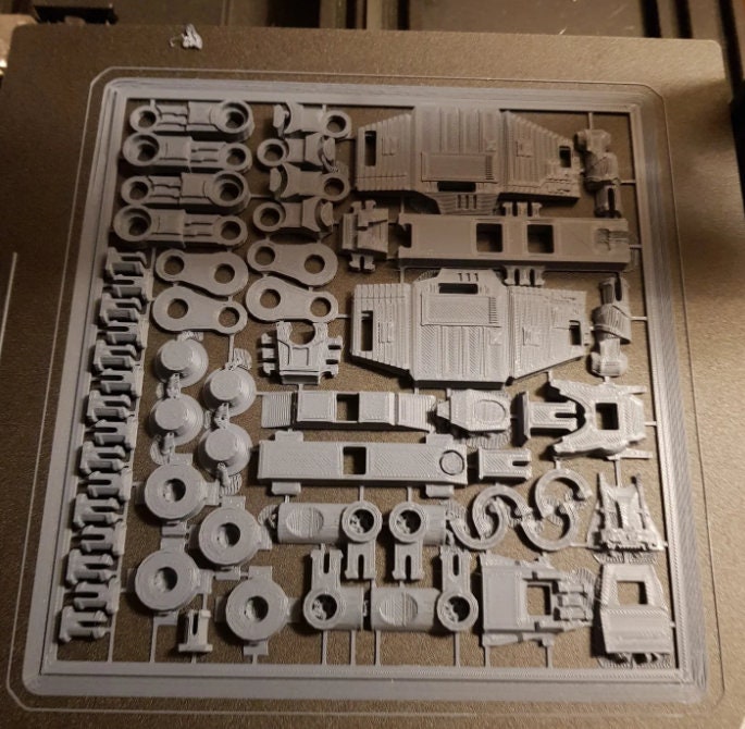 Star Wars AT AT Kit Card Mini Model, Imperial Walker, Kit Card, Gift ...