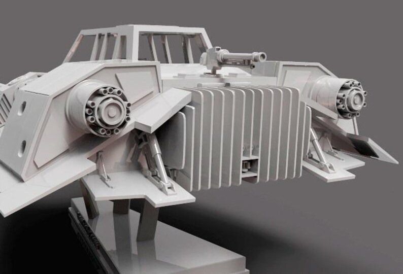 Star Wars T47 Air Speeder STL File, 3D Model, 3D Print Model, Movie ...