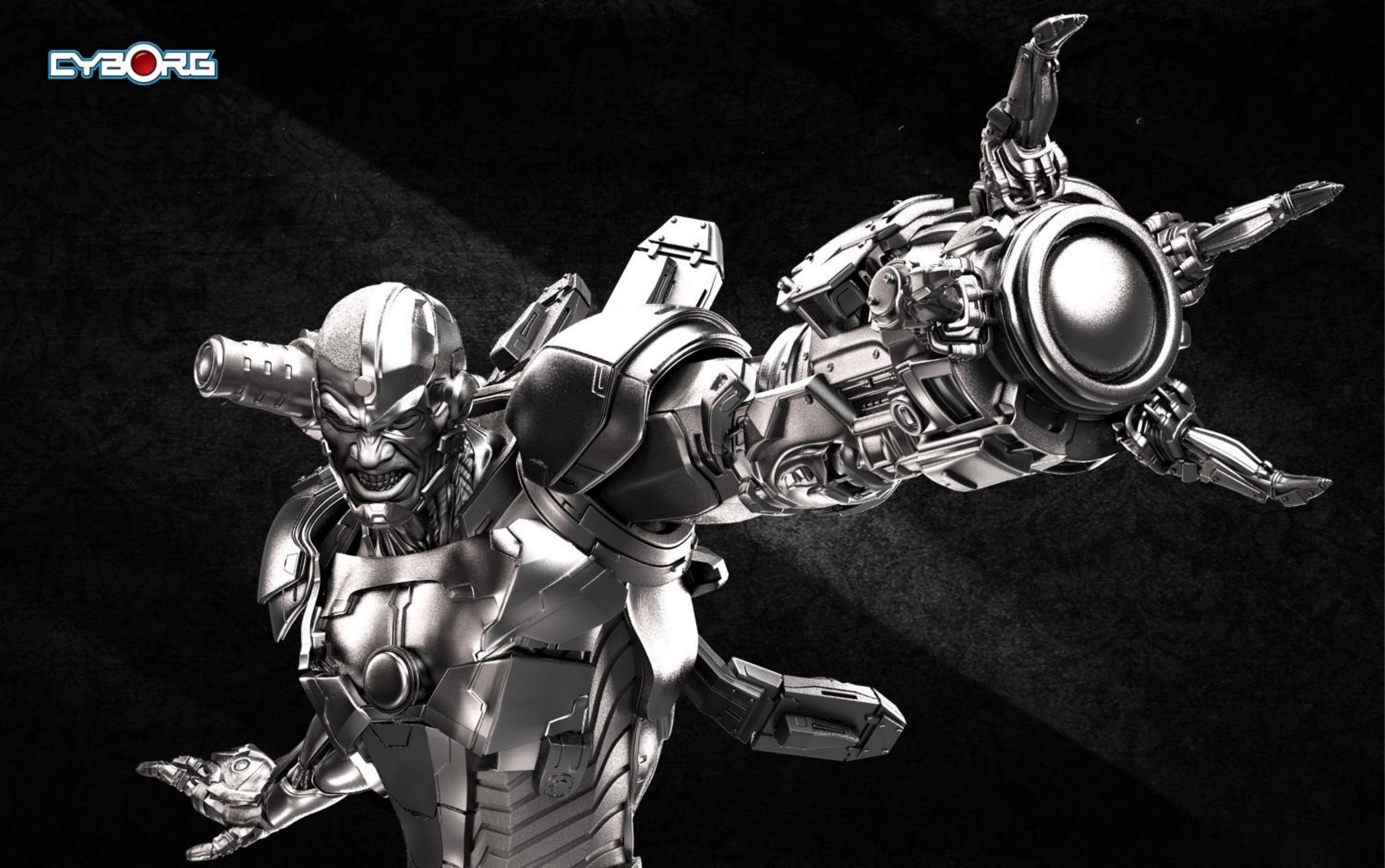Cyborg STL File, 3D Model, 3D Print Model, Movie Lover, Action Figure ...