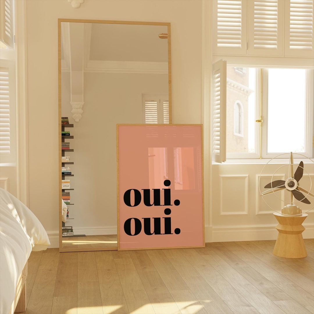 French Poster Aesthetic Wall Art French Quote Poster Digital Download ...
