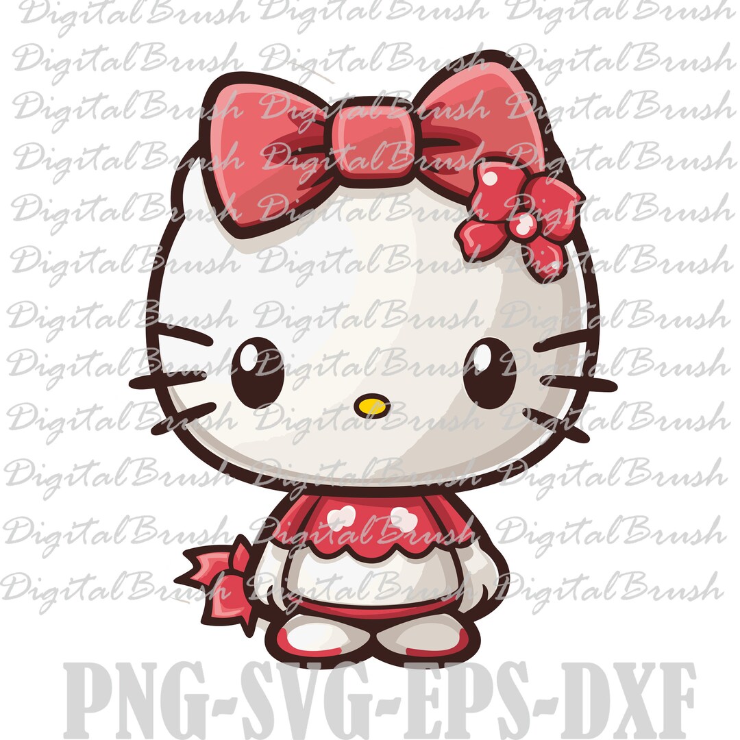 Kitty Svg Kitty Kawaii Svg Cat Svg Baby Cat Svg Colorfull - Etsy Israel