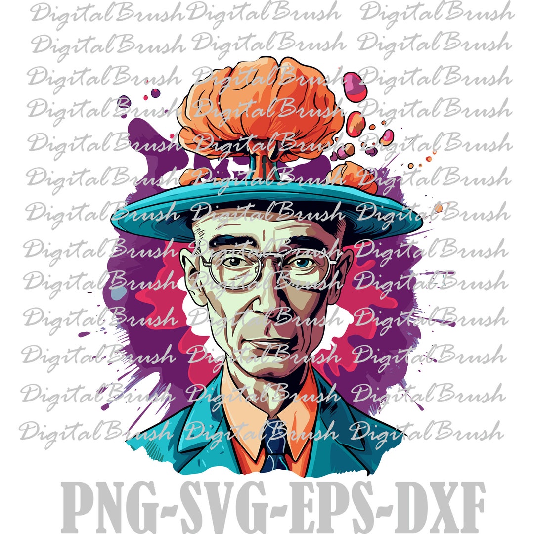 Oppenheimer Svg, Cartoon Oppenheimer Svg, Oppenheimer Png , for Shirts ...