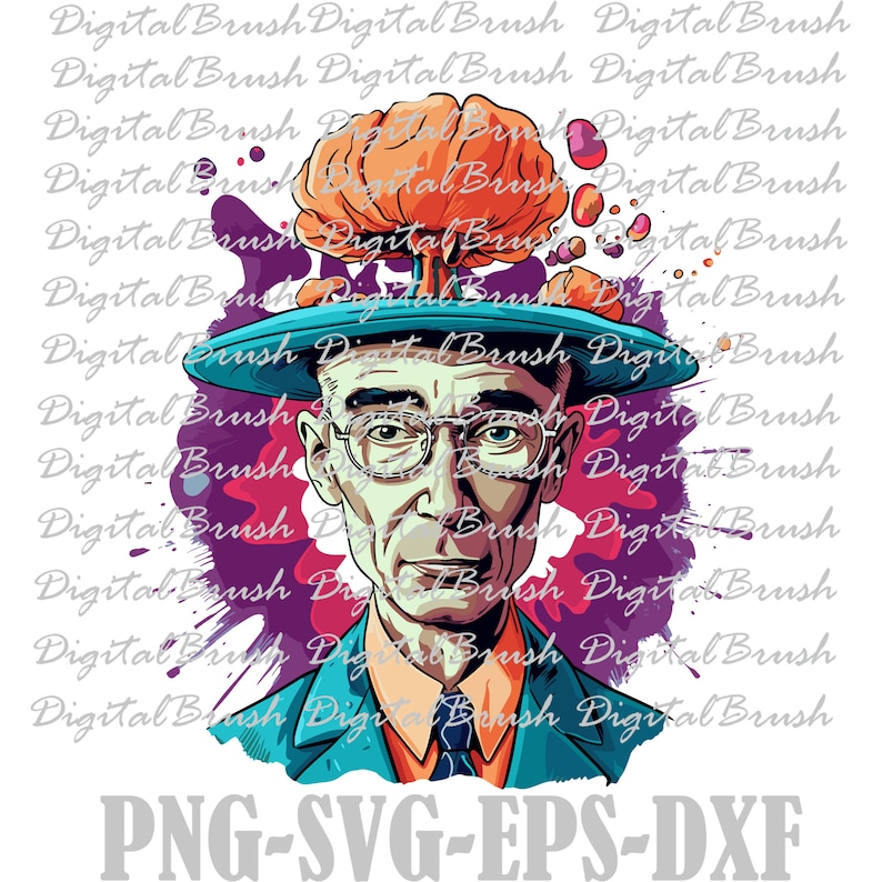 Oppenheimer Svg Cartoon Oppenheimer Svg Oppenheimer Png - Etsy