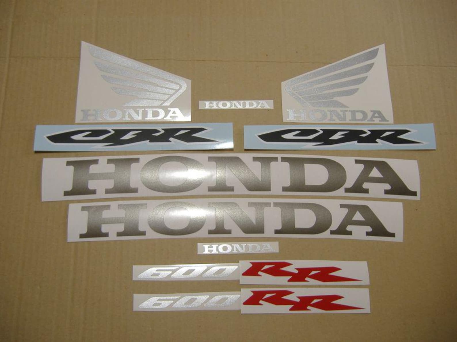 CBR 600RR 2003 Complete Aftermarket Replica Decals Set Stickers Kit ...