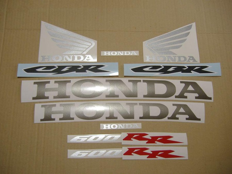 CBR 600RR 2003 Complete Aftermarket Replica Decals Set Stickers Kit ...
