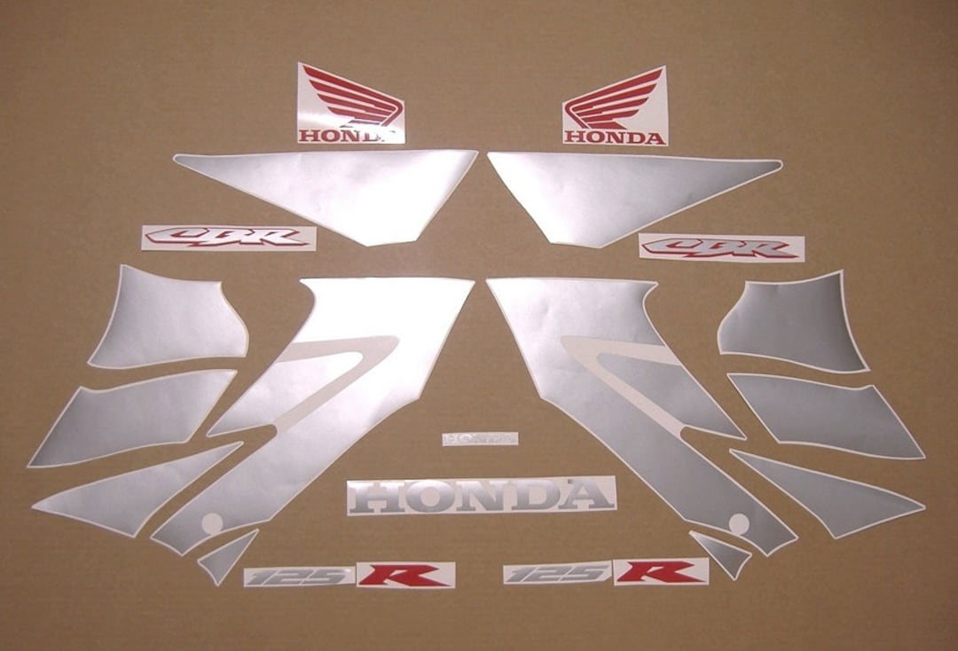 CBR 125R 2004 Full Aftermarket Replica Decals Set Stickers Kit ...