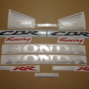 CBR 600RR 2006-2008 Complete Aftermarket Replica Decals Set Stickers ...