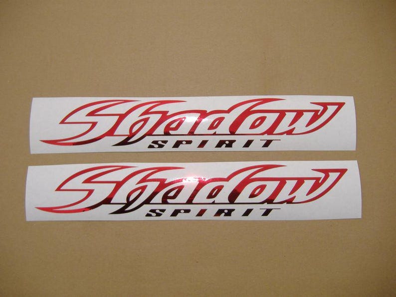 Shadow Spirit Full Aftermarket Gas Tank Decals Kit Complete Sticker Set ...