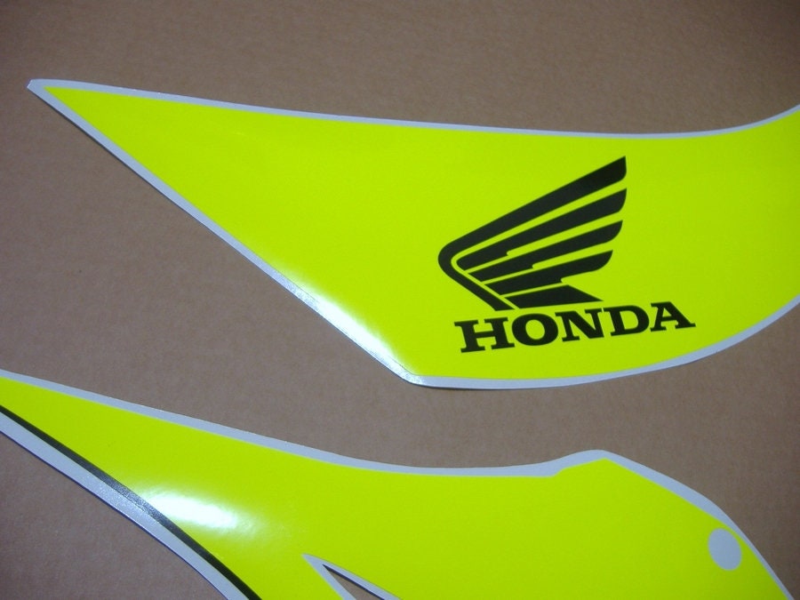 CBR 1000RR Fireblade 2006 2007 Custom Neon Fluo Yellow Signal Gelb ...
