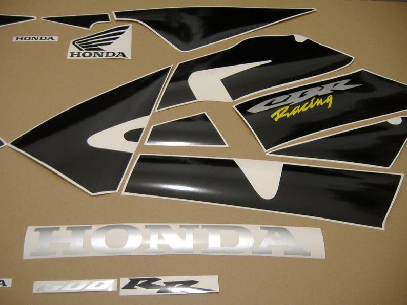 Cbr 600rr 2005 Complete Aftermarket Replica Decals Set Stickers Kit ...