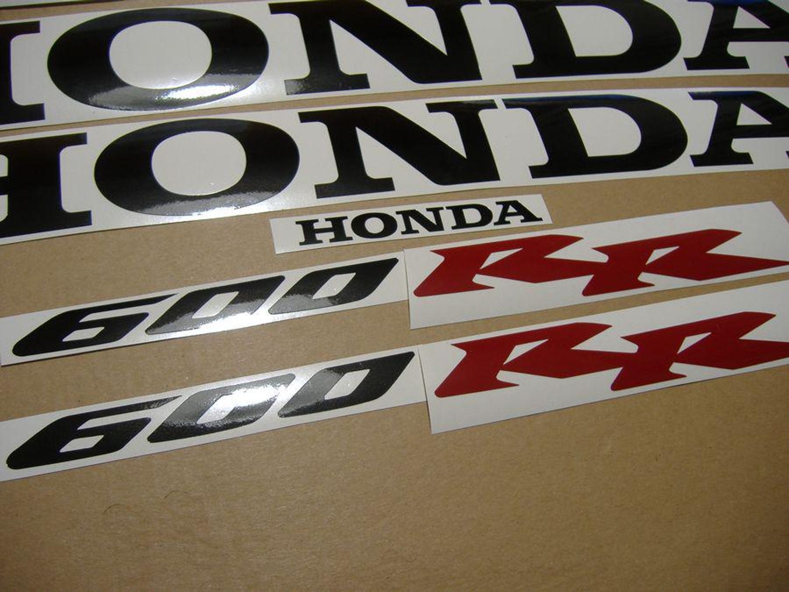 CBR 600RR 2006-2008 Complete Aftermarket Replica Decals Set Stickers ...