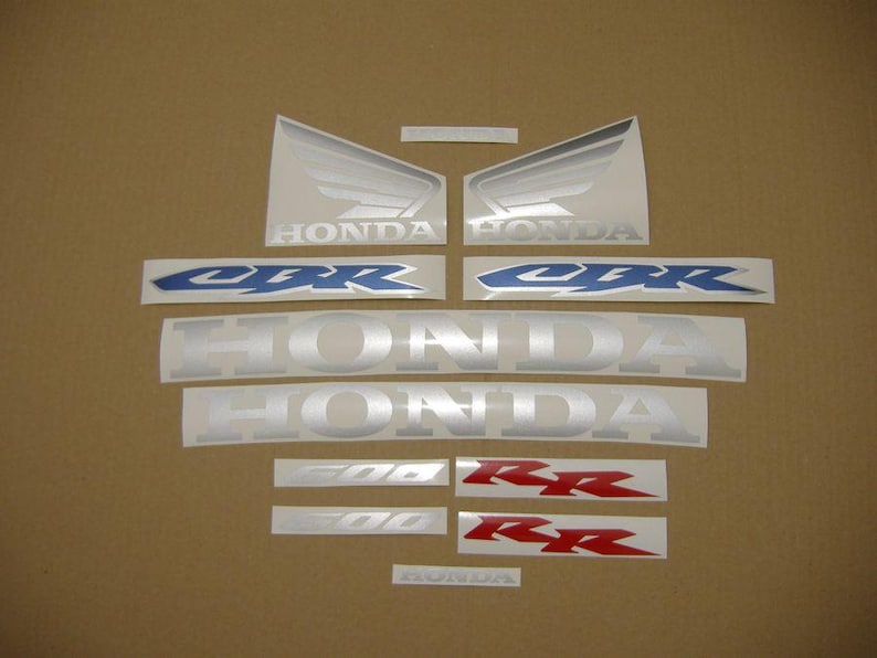 CBR 600RR 2003 Complete Aftermarket Replica Decals Set Stickers Kit ...