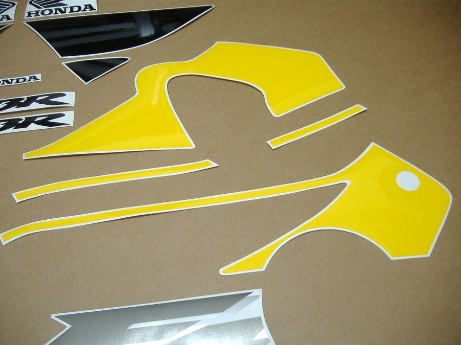CBR 600 F4 1999-2000 Complete Aftermarket Replica Decals Set Stickers ...