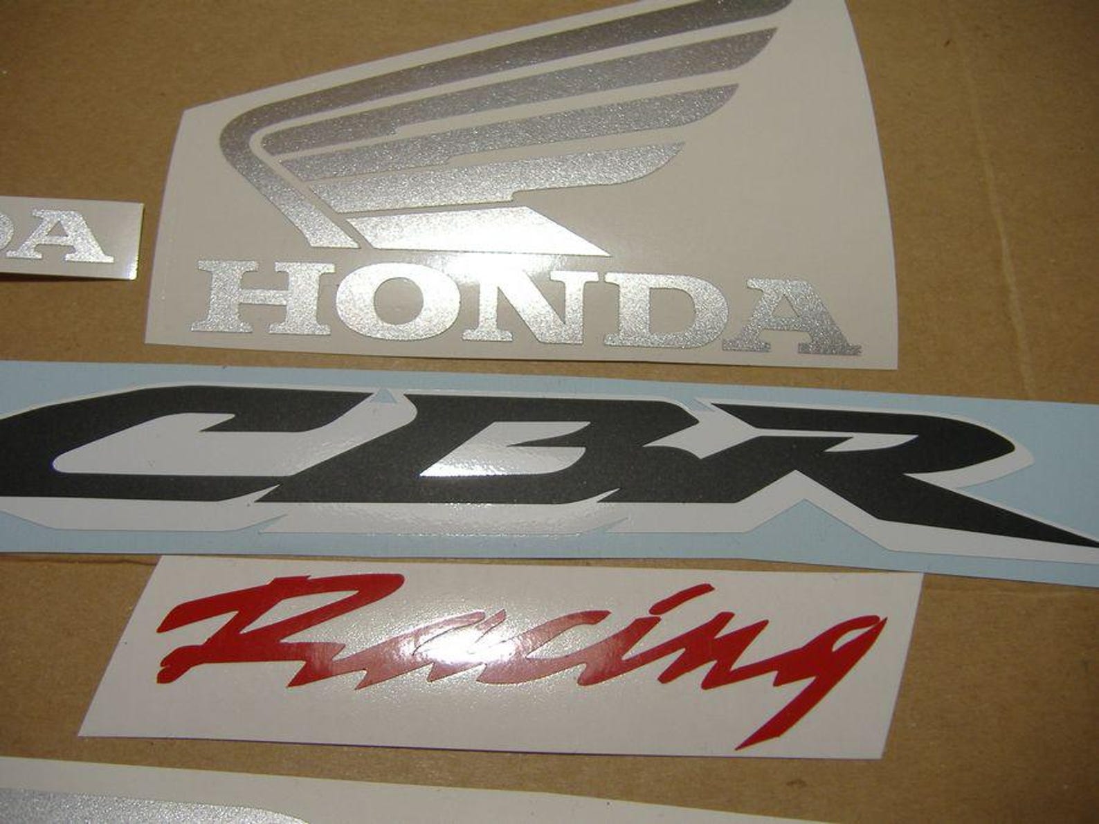 CBR 600RR 2006-2008 Complete Aftermarket Replica Decals Set Stickers ...